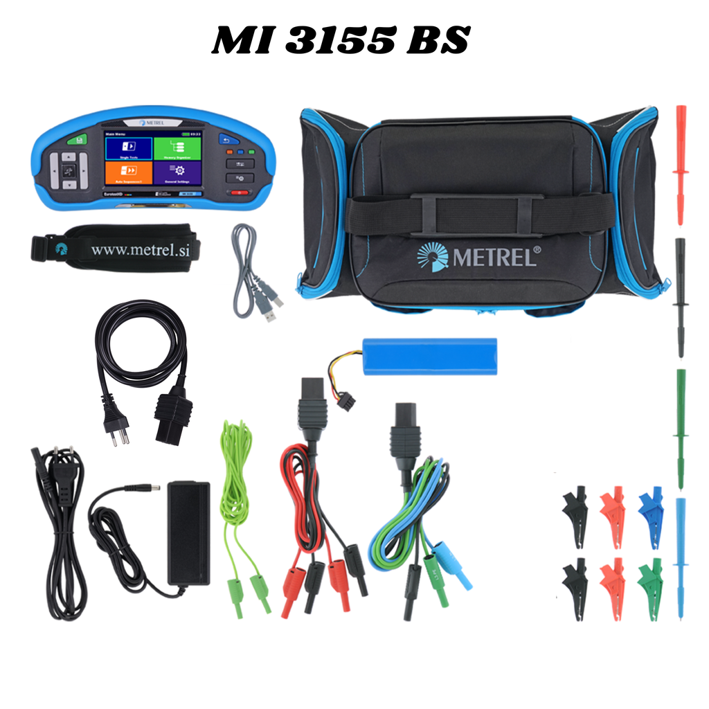 Metrel MI 3155 Installationstester EUROTEST XD nach NIN/NIV | metrel.ch