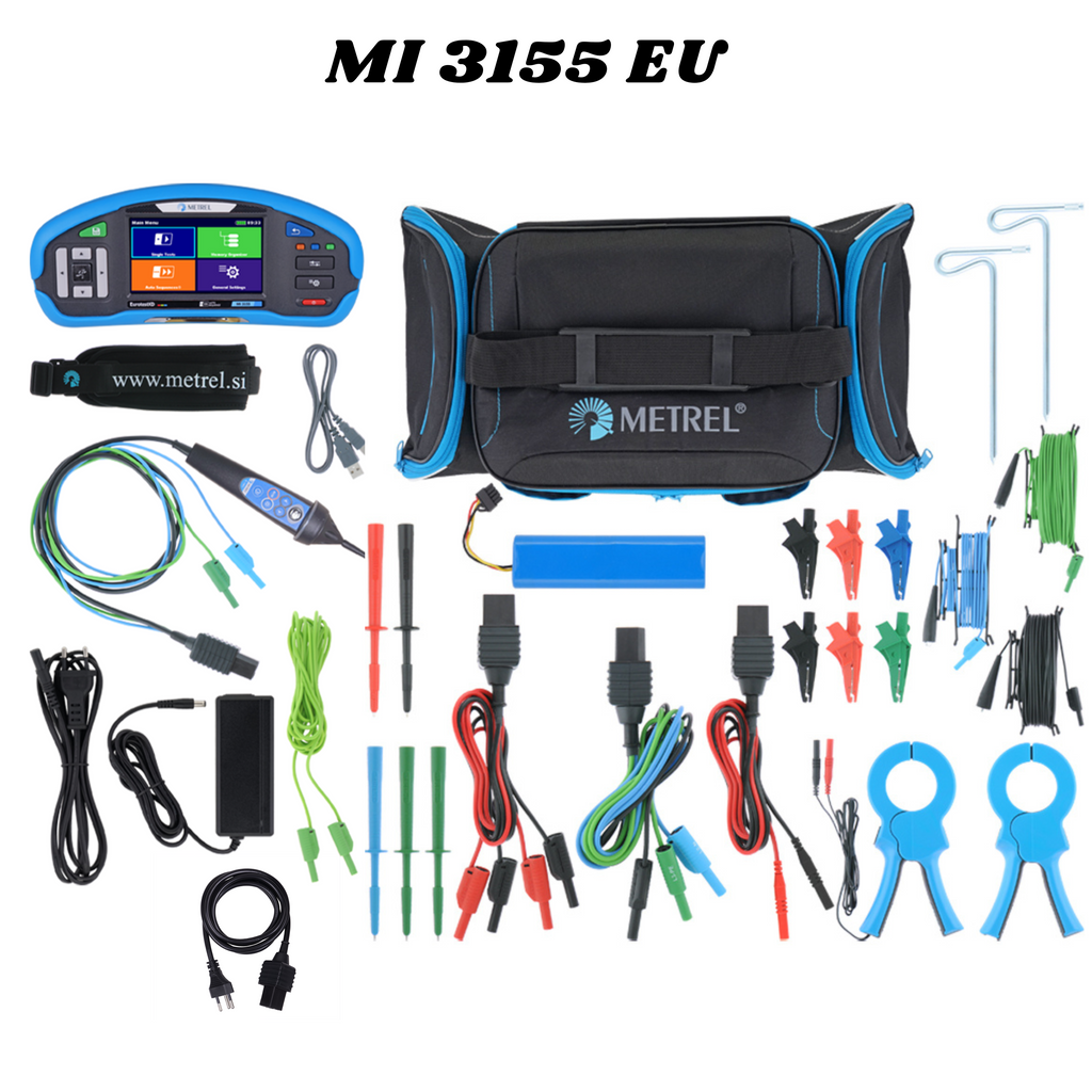 Metrel MI 3155 Installationstester EUROTEST XD nach NIN/NIV | metrel.ch