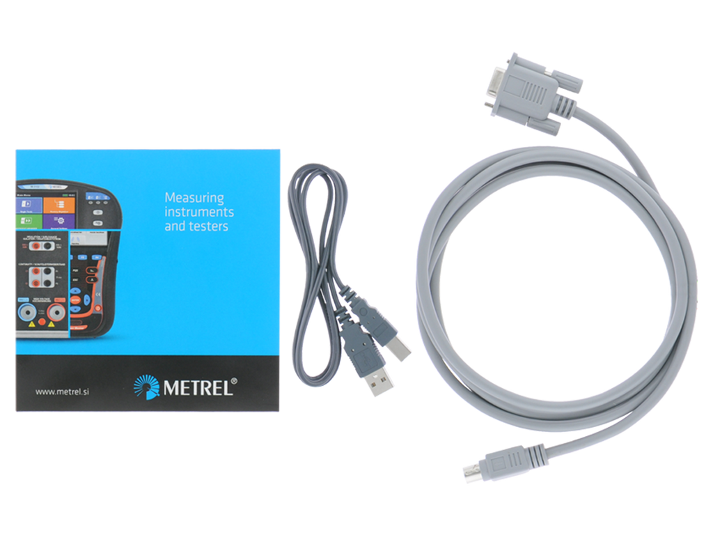 Metrel Software HV Link mit USB und RS 232 Kabel, A 1275 | metrel.ch